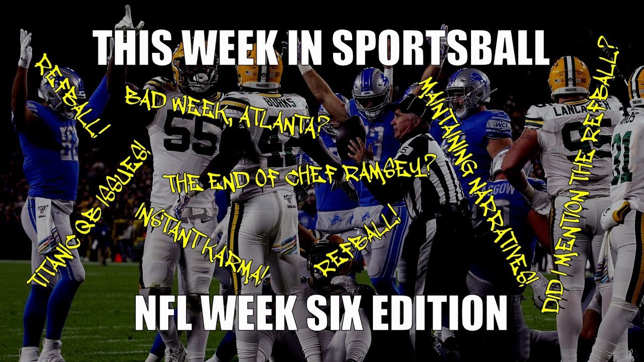 This Week in Sportsball: NFL Week Six Edition (2019) - YouTube