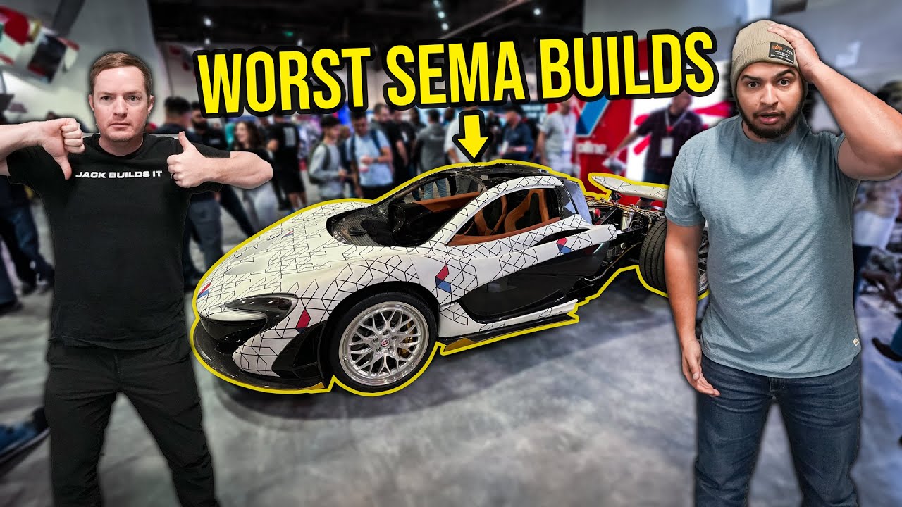 Roasting The WORST SEMA Builds EVER (Our Own) - YouTube