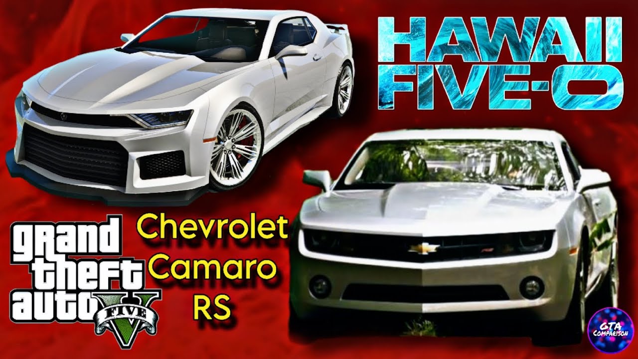 GTA 5 - Hawaii Five-0 Silver Chevrolet Camaro - YouTube
