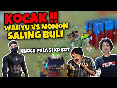 PECAH❗️WAHYU VS MOMON SALING CEMOOH - PUBG MOBILE INDONESIA