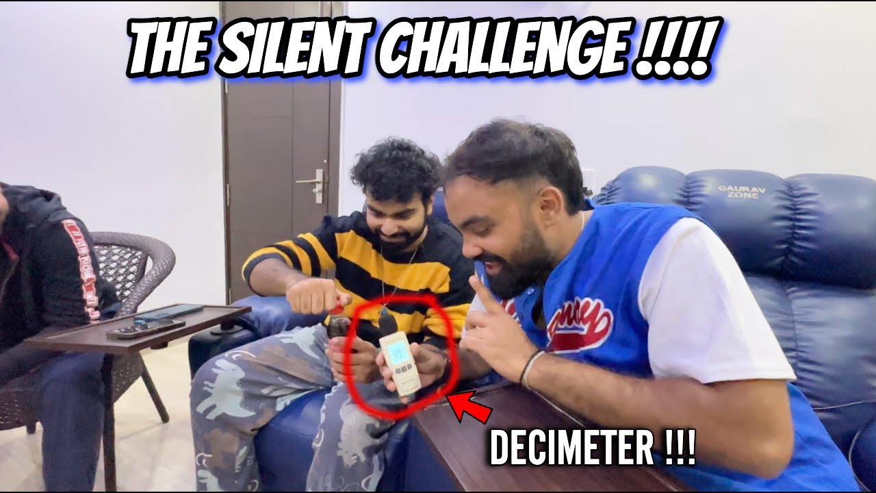 THE SILENT CHALLENGE WITH THE BOYS !!!! - YouTube