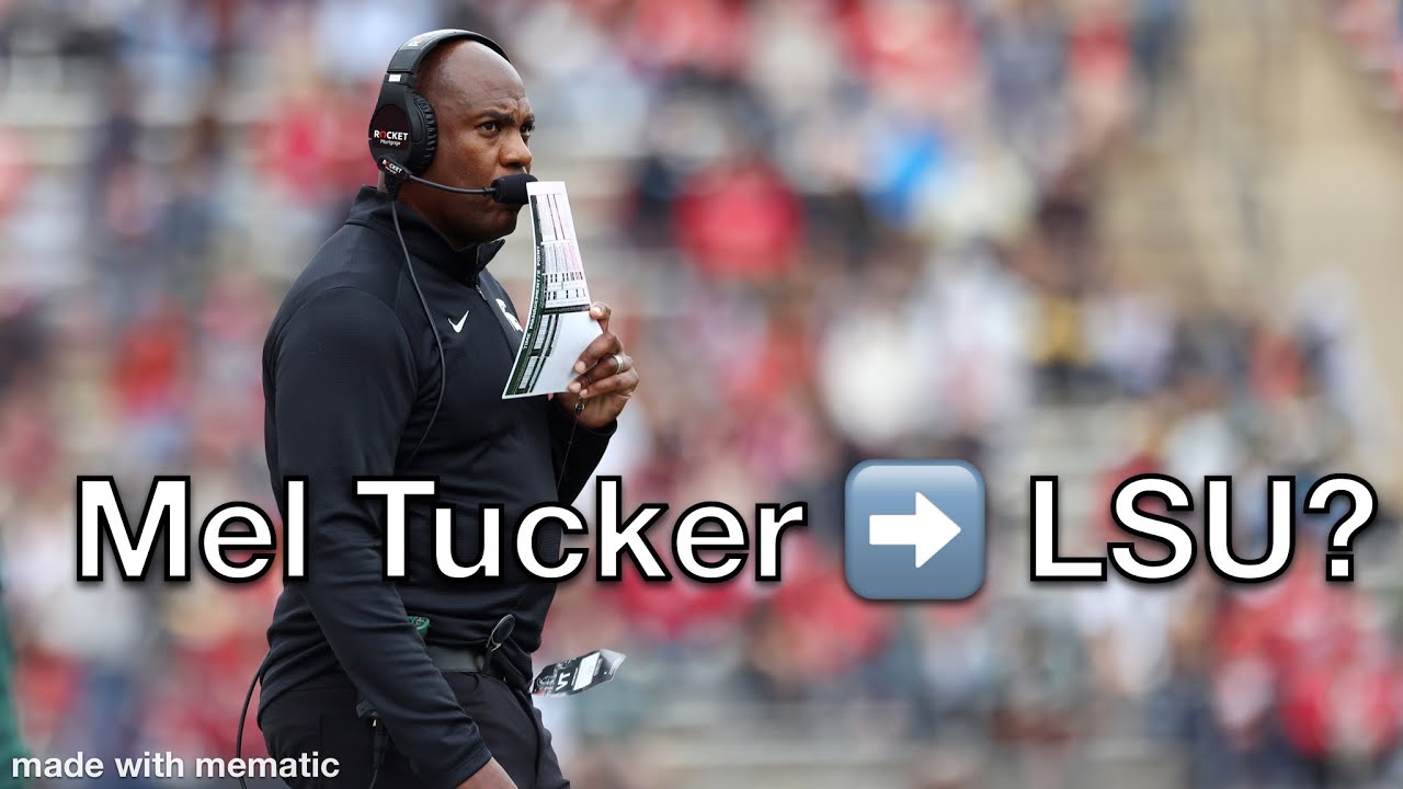 Why Mel Tucker MIGHT Be LSU’s Next Coach - YouTube