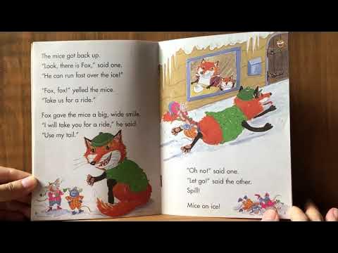 Scholastic phonics booster books - 17 Mice on Ice - YouTube