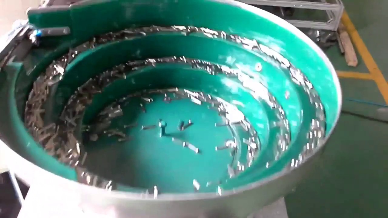 Elscint supplies high speed Vibratory Bowl Feeder for feeding metal ...