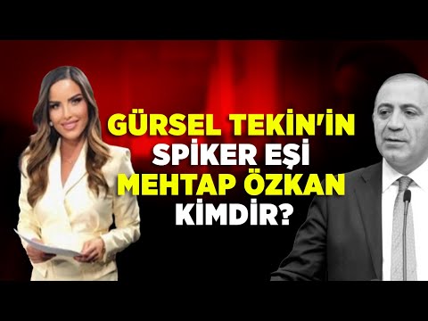 CHP'li Gürsel Tekin'in Spiker Eşi Mehtap Özkan Kimdir?