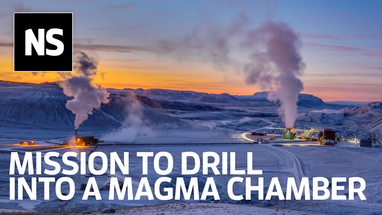 World's first tunnel to a magma chamber could unleash unlimited energy ...