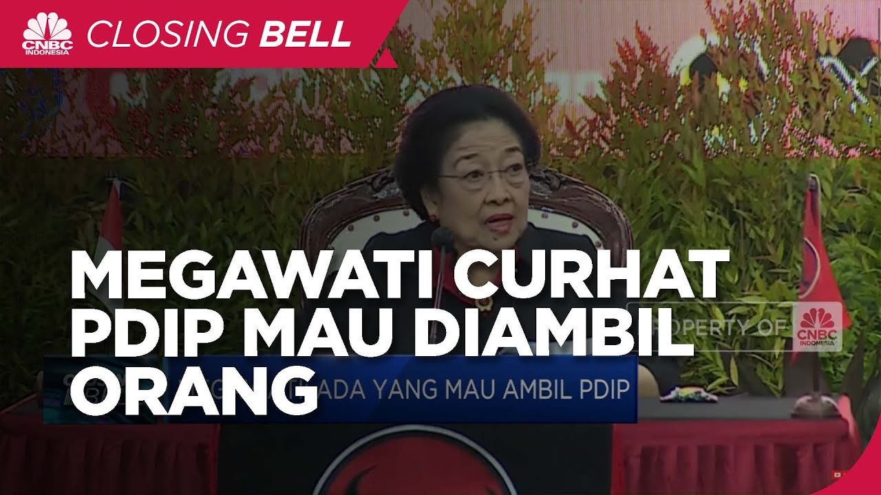 Megawati Curhat Ada yang Mau Ambil PDIP - YouTube