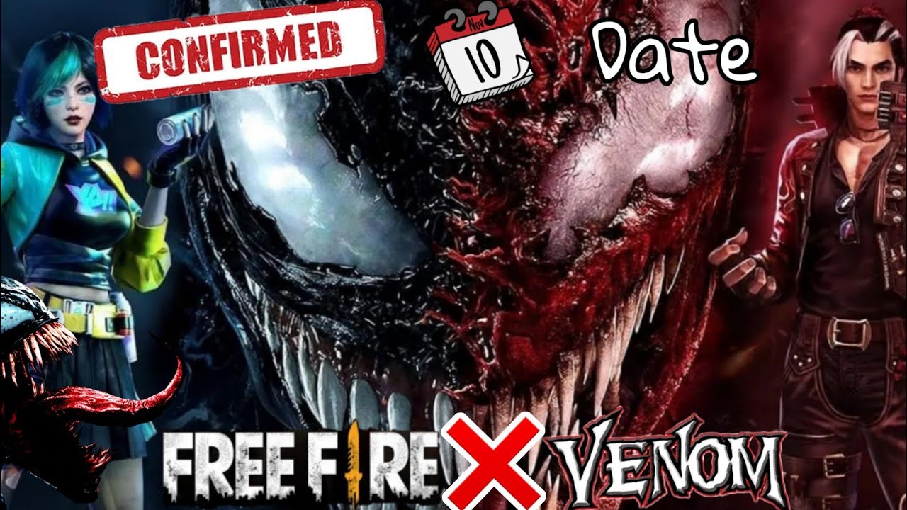 Free Fire X Venom Collaboration Event | Free Fire X Venom Collab | Free ...