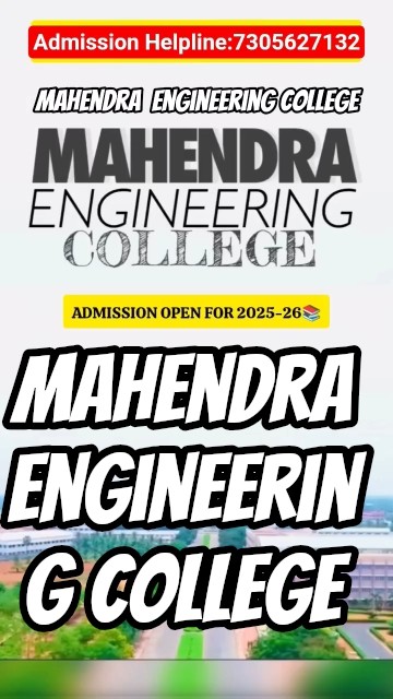 Mahendra Engineering College #tnea2024 #bestcolleges # ...