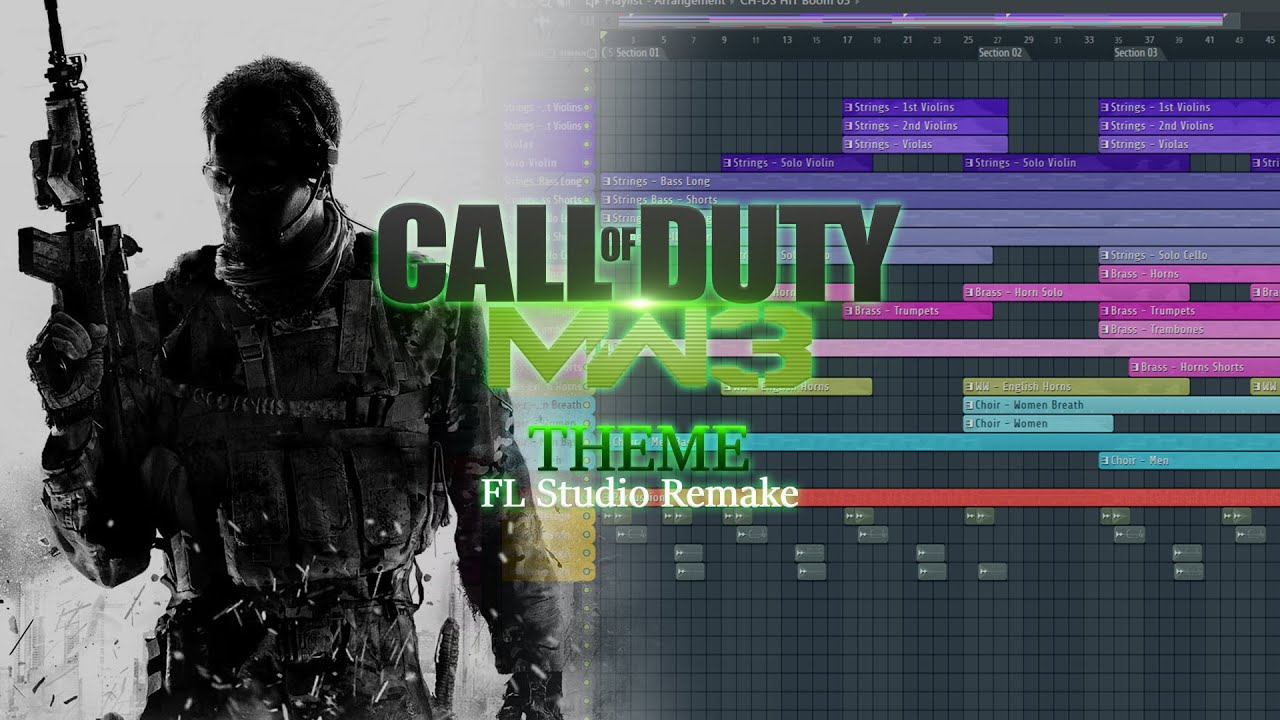 Call of Duty Modern Warfare 3 - Theme - Fl Studio Orchestral Remake ...