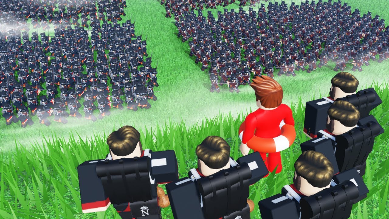 Leading my OWN Roblox Army - YouTube