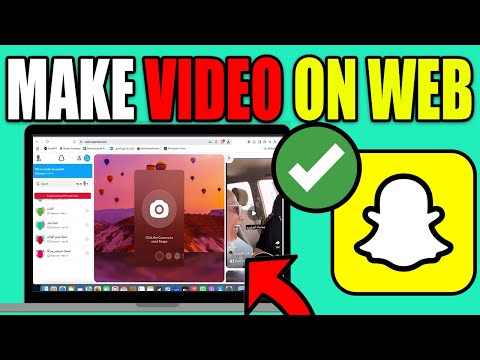 HOW TO MAKE VIDEO ON SNAPCHAT WEB (Best Method)