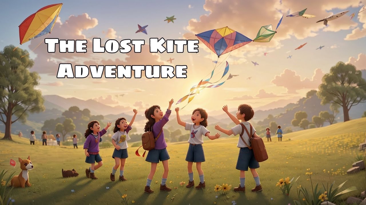 The Lost Kite Adventure | Level 1 Starter | English Storytime for Kids ...