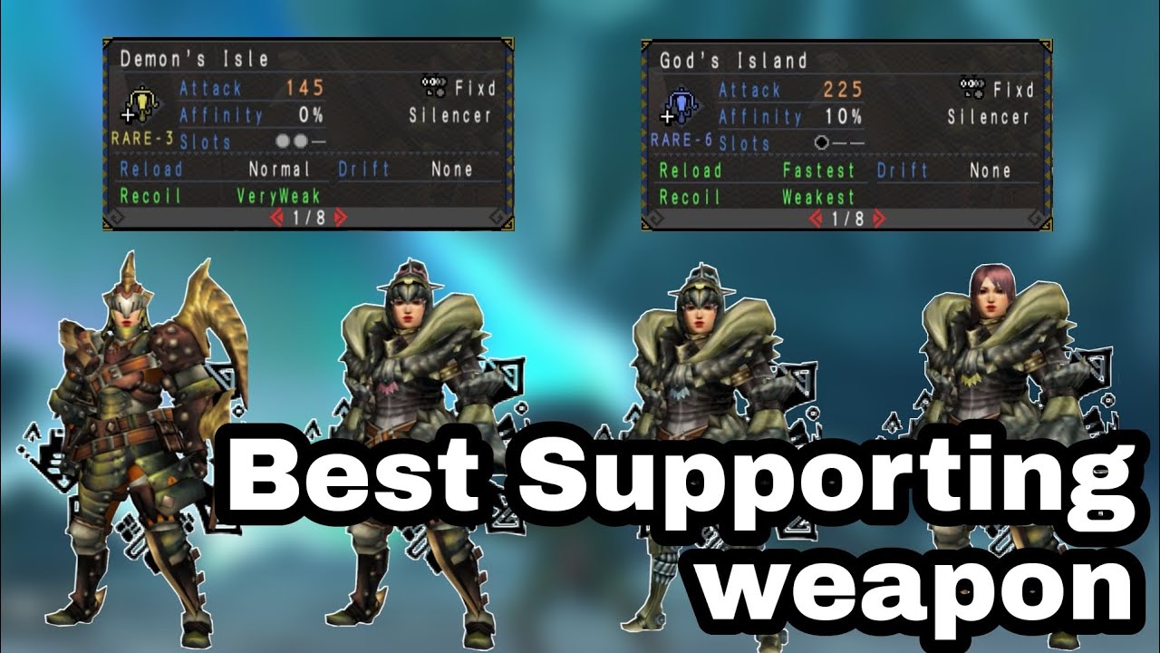 MHP3RD | Best Supporting weapon 😀 - YouTube