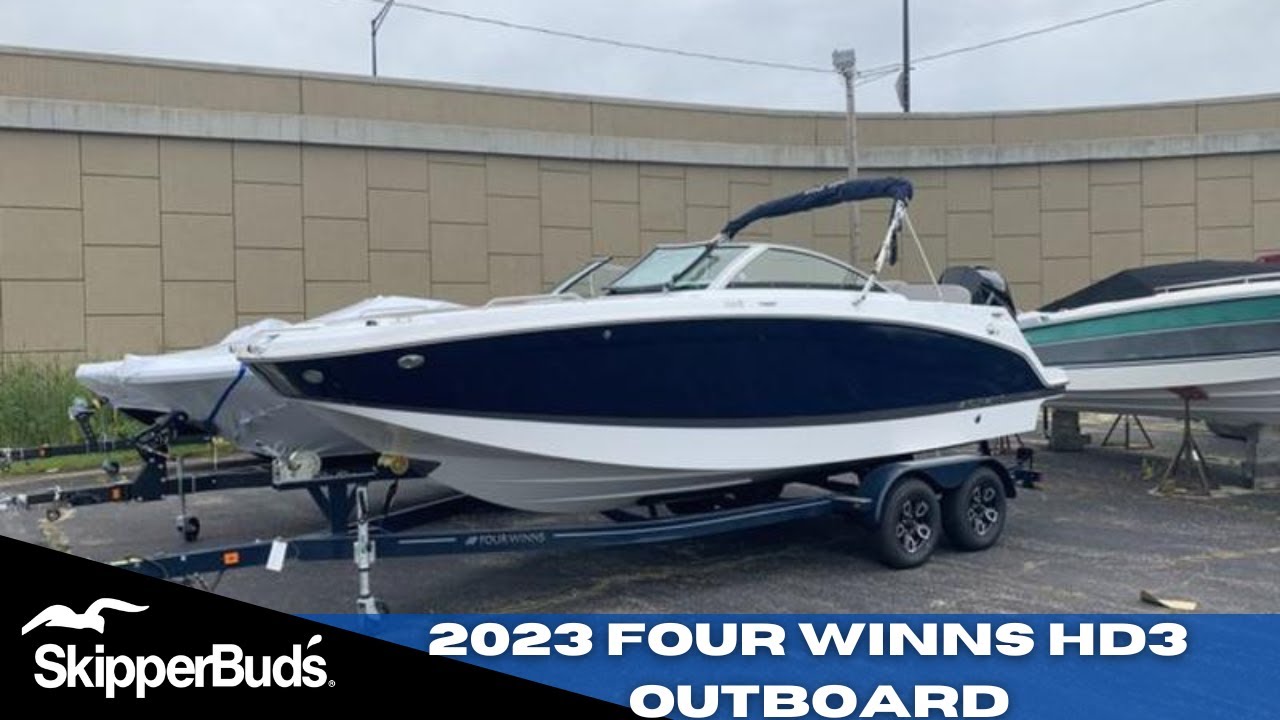 2023 Four Winns HD3 OB Sport Boat Tour SkipperBud's - YouTube