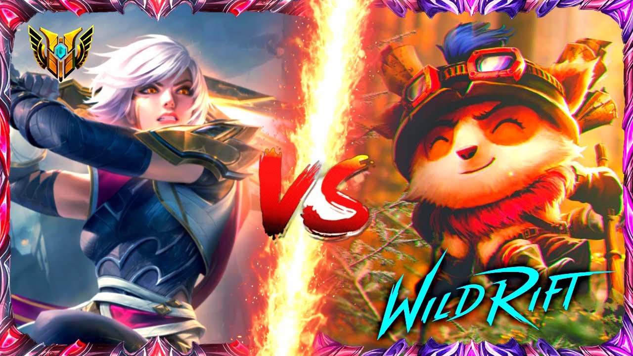 Riven Vs Teemo Baron Lane Gameplay Wildrift(new Season5)hd 1080p