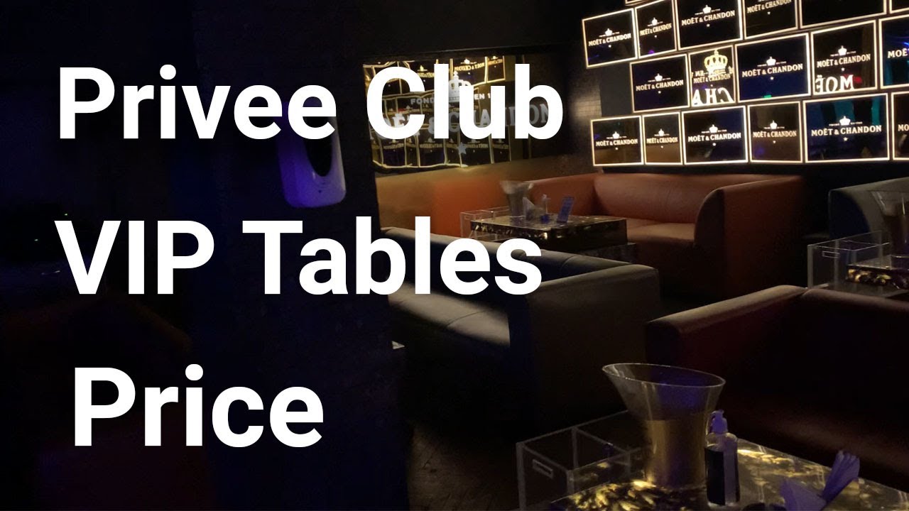 Privee Club VIP Table Price | Autpaai Nightlife Vlogs - YouTube
