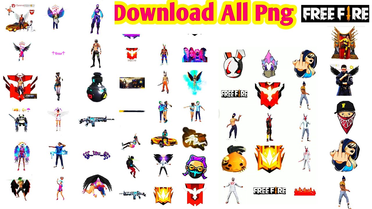 How To Download Free Fire Png 🔥|| Must watch|| - YouTube