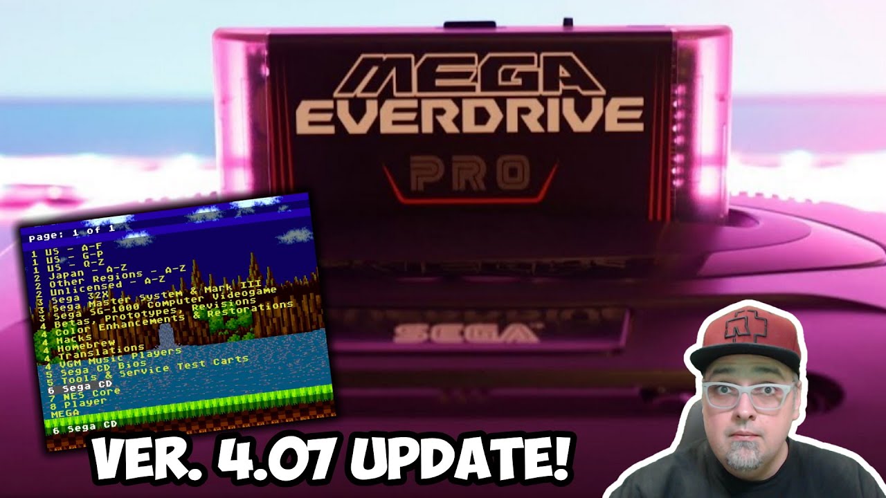 Mega Everdrive Pro Flashcart Now Has Customizable Themes & More! V4.07 ...