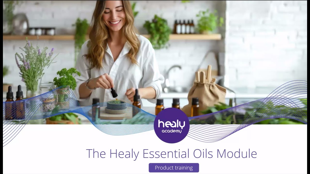 Healy Product Training: New Essential Oils Module with Martin Wittmann ...
