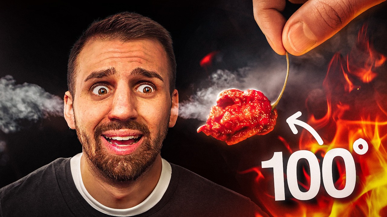 Eating the World's HOTTEST Pepper: PEPPER X - YouTube