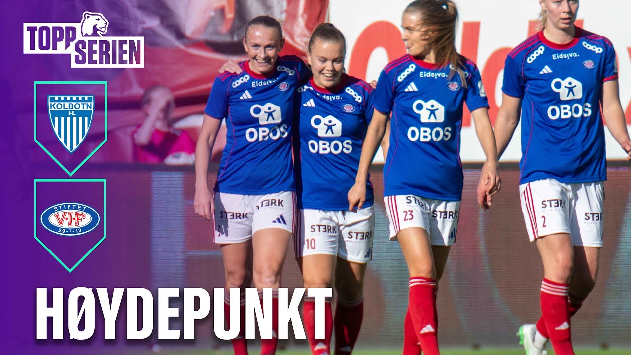 Gamst-kanon sjokkerte – VIF slo hardt tilbake | Kolbotn v Vålerenga Høydepunkter | Toppserien ...