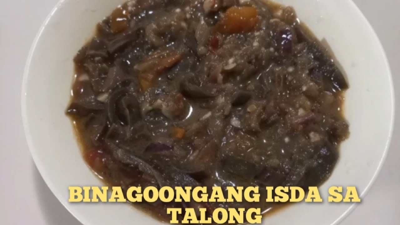 BINAGOONGANG ISDA SA TALONG | BAGOONG ISDA | The Kitchen Mom PH - YouTube