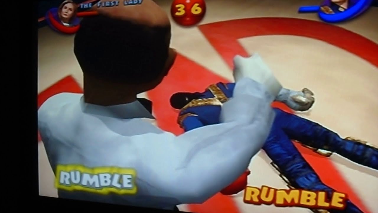 Ready to rumble boxing round 2 The first Lady vs Michael Jackson - YouTube