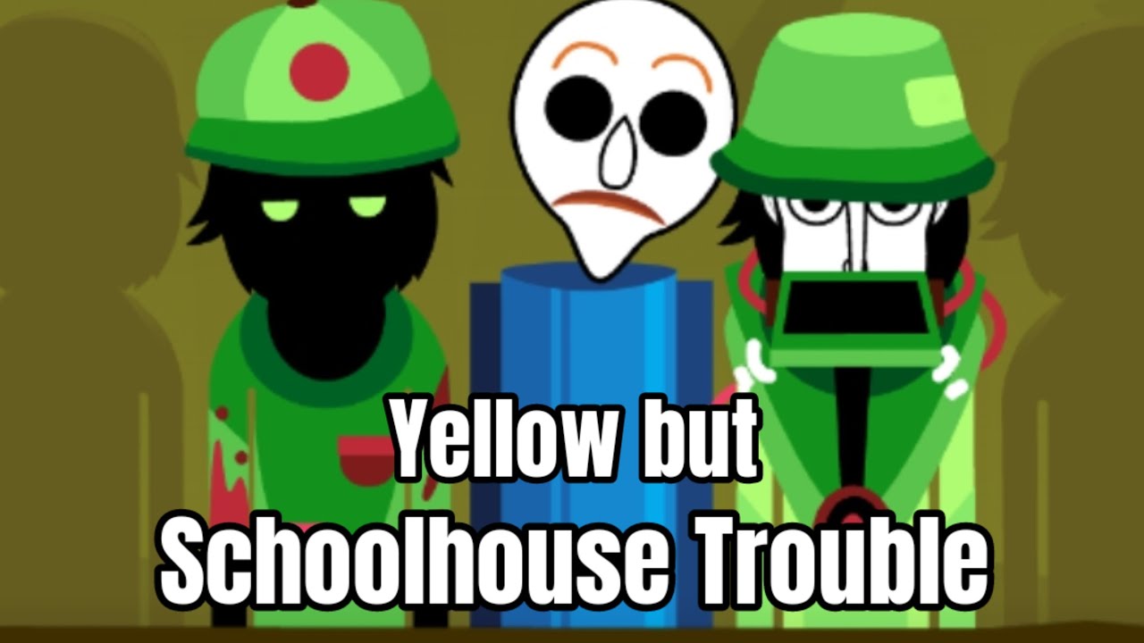 Incredibox Colorbox Yellow but Schoolhouse trouble remake - YouTube