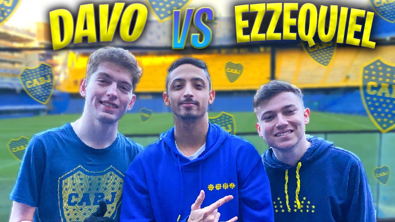 DAVOO XENEIZE vs EZZEQUIEL ¿QUIEN SABE MAS SOBRE BOCA? - YouTube