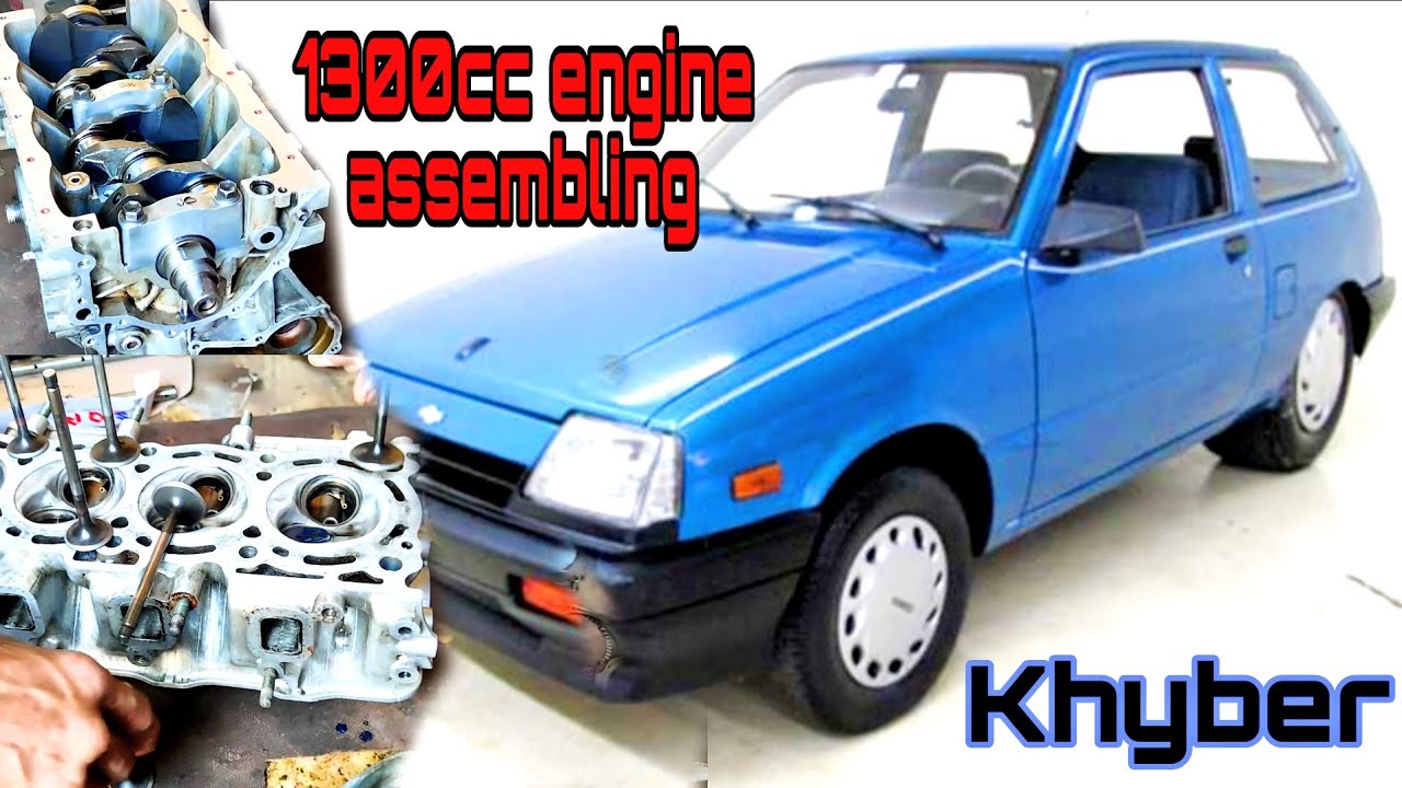 1300cc engine assembling Khyber car ( Part 2 ) Iqbal Mubarak - YouTube