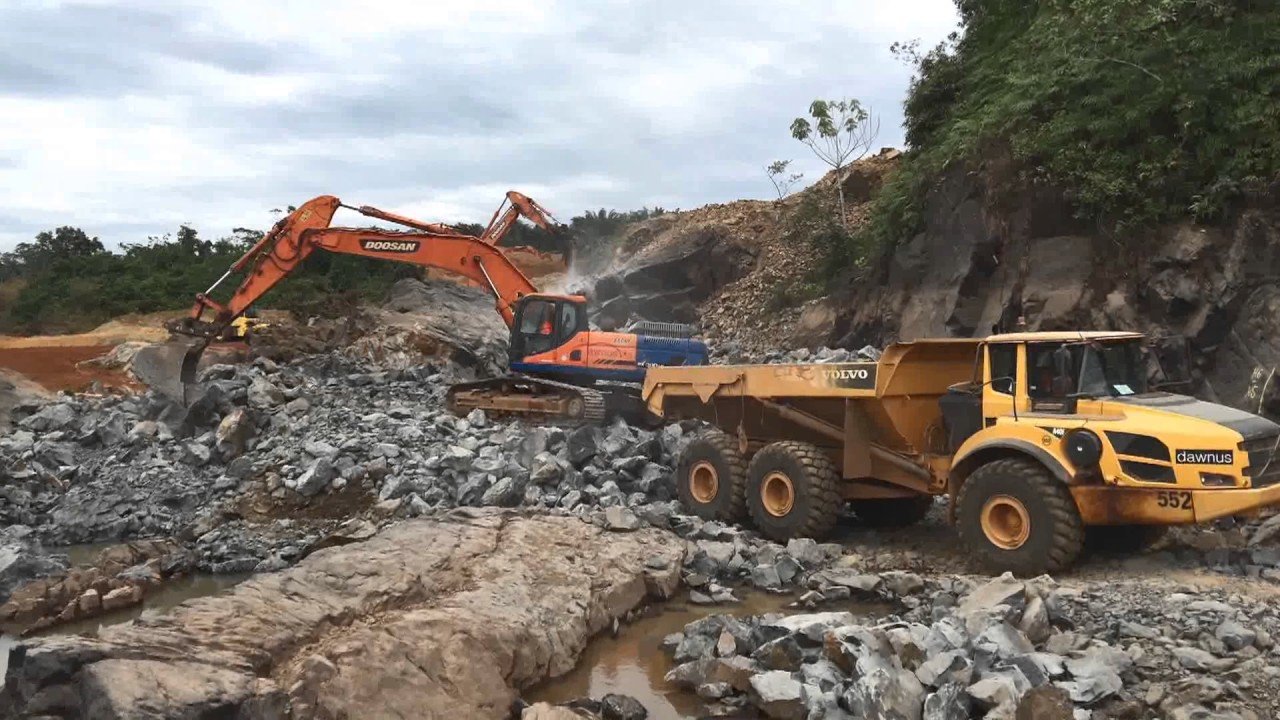 Mt. Coffee Hydropower Plant - Liberia - Progress as of December 15 ...