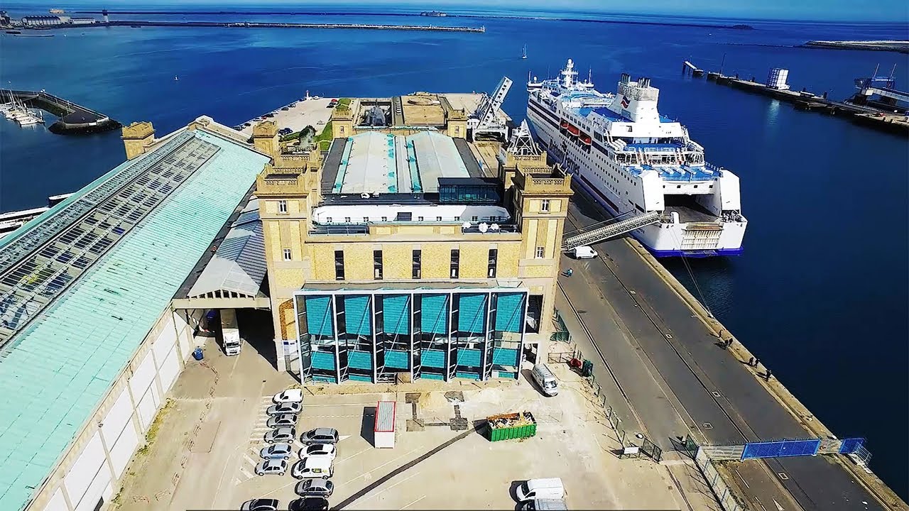 Transatlantic Terminal Building, Cherbourg, Frankrijk - YouTube