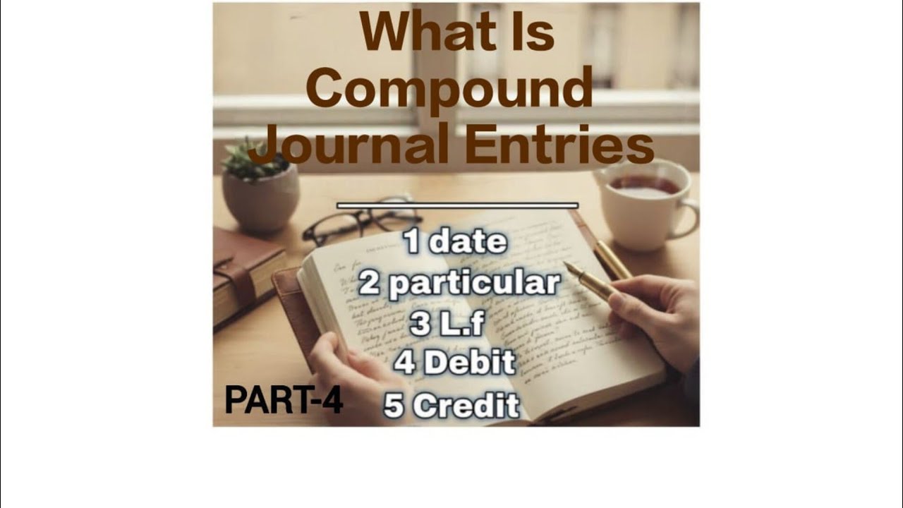 Compound Journal Entry | Rules of Debit & Credit|journal Entries ...