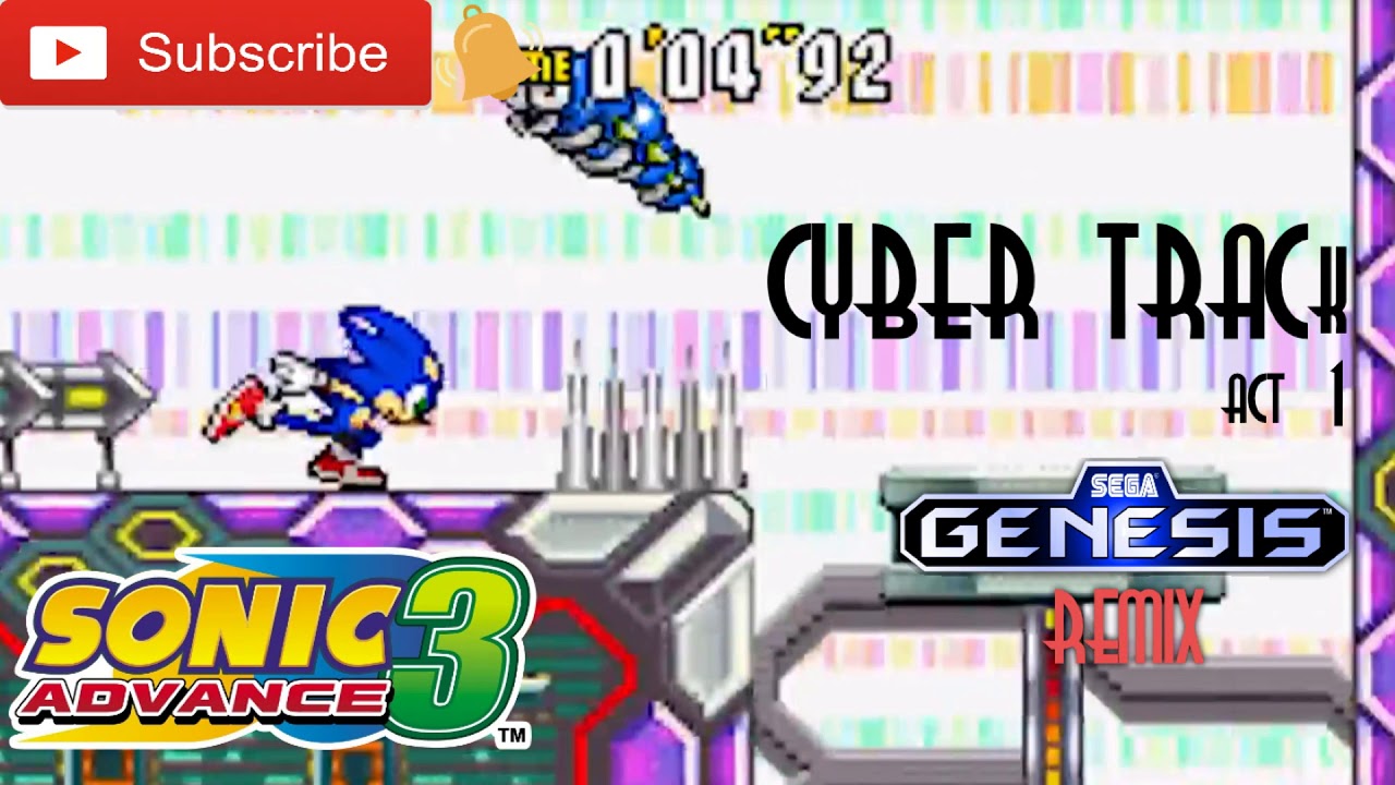Sonic Advance 3 - Cyber Track Act 1 (Genesis-Inspired Remix) - YouTube