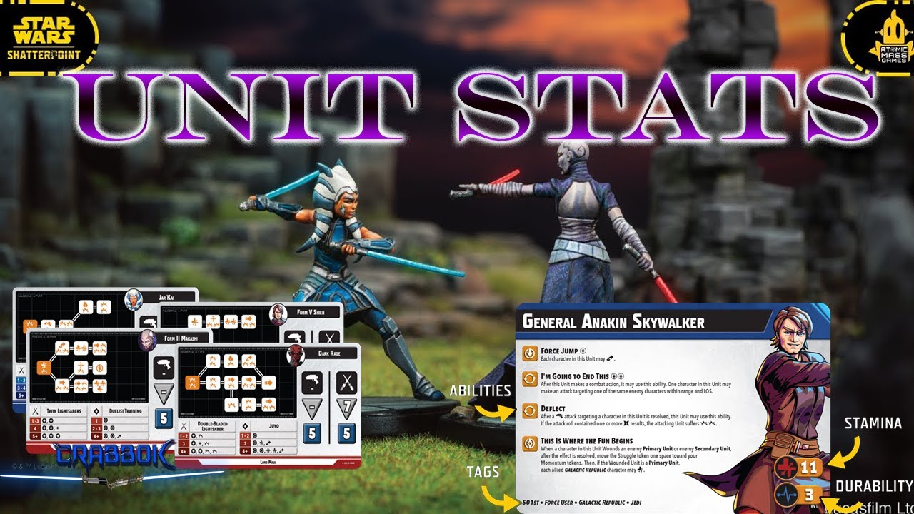 Shatterpoint Stats Card Article - Talking - YouTube