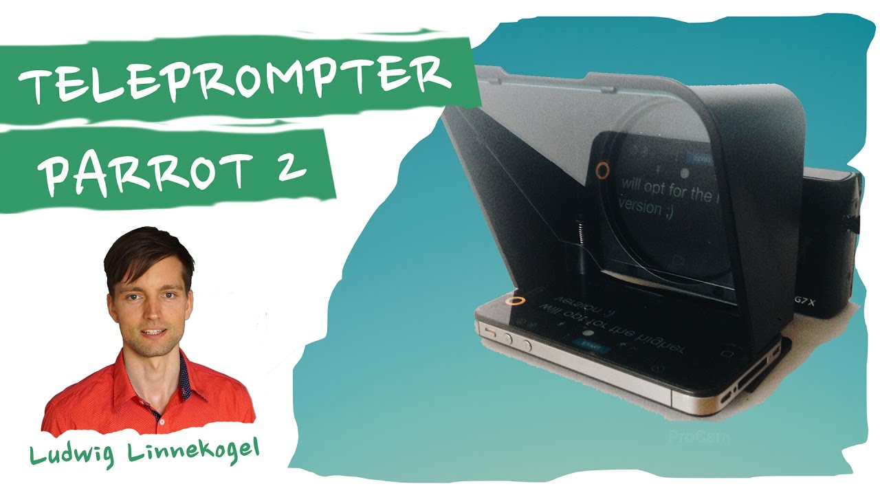 The Parrot 2 Mini Teleprompter unboxing 2nd Generation - YouTube