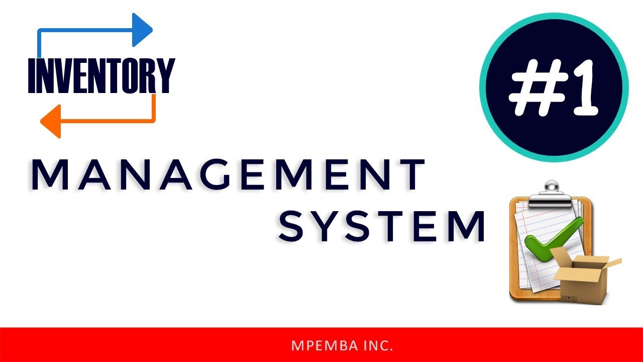 Inventory Management System - Sehemu ya #1 - YouTube