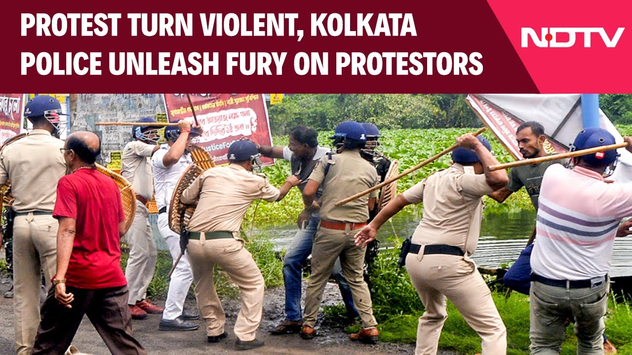 Nabanna Abhijan | Protest Turn Violent, Kolkata Police Unleash Fury On ...