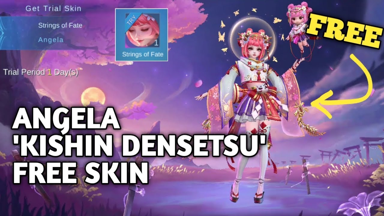 MOONTON FREE SKIN - ANGELA STRINGS OF FATE | Montage Assist and Kills ...