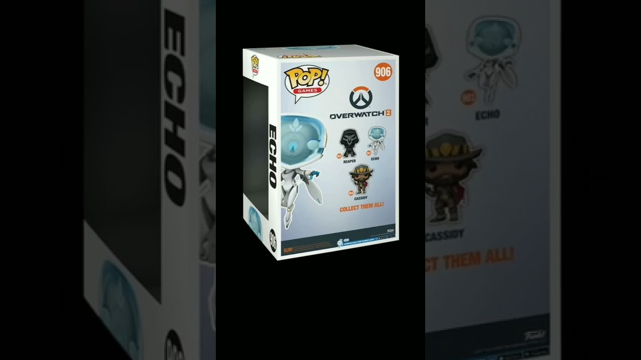 New Echo Funko POP Overwatch 2 10 Inch GITD - YouTube