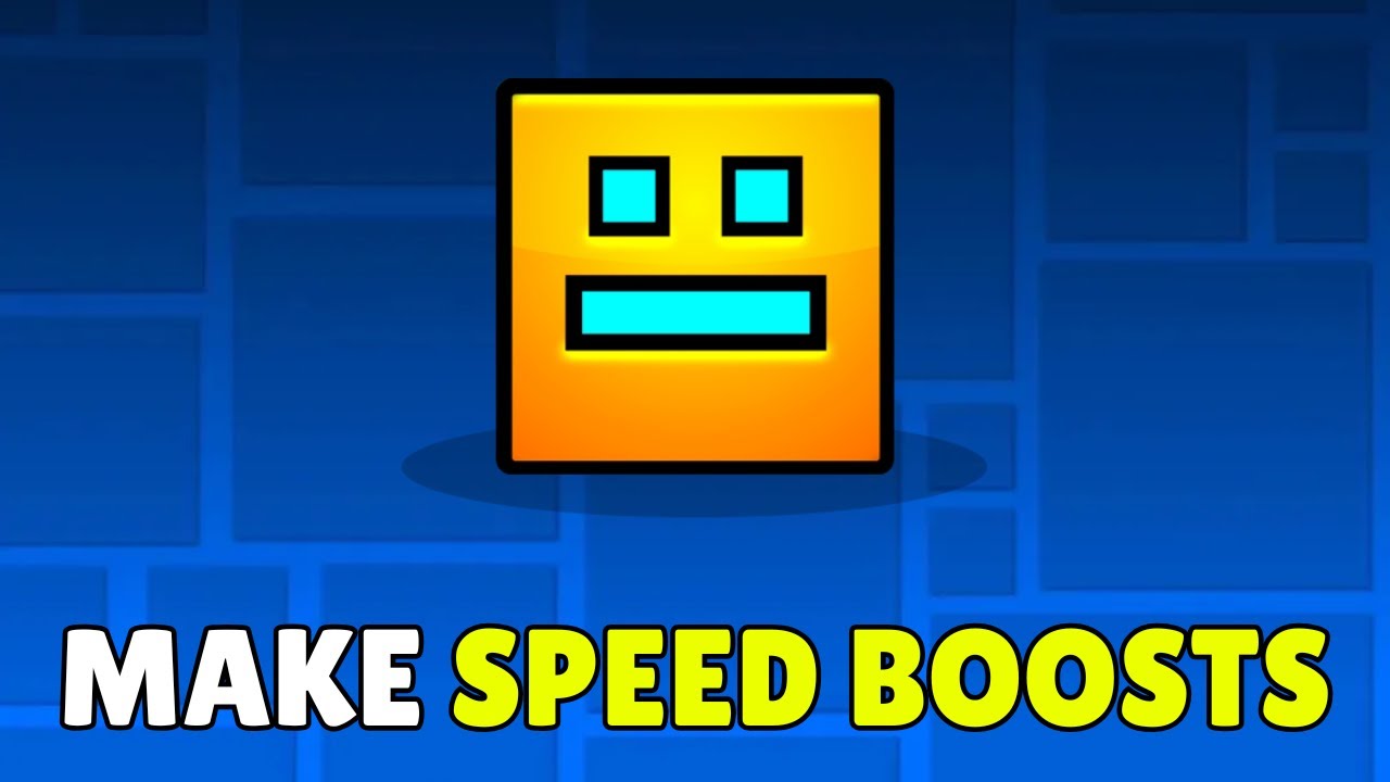 How To Make Speed Boosts / Speed Portals Invisible In Geometry Dash ...