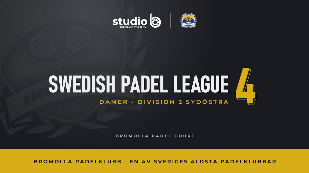 Swedish Padel League - YouTube