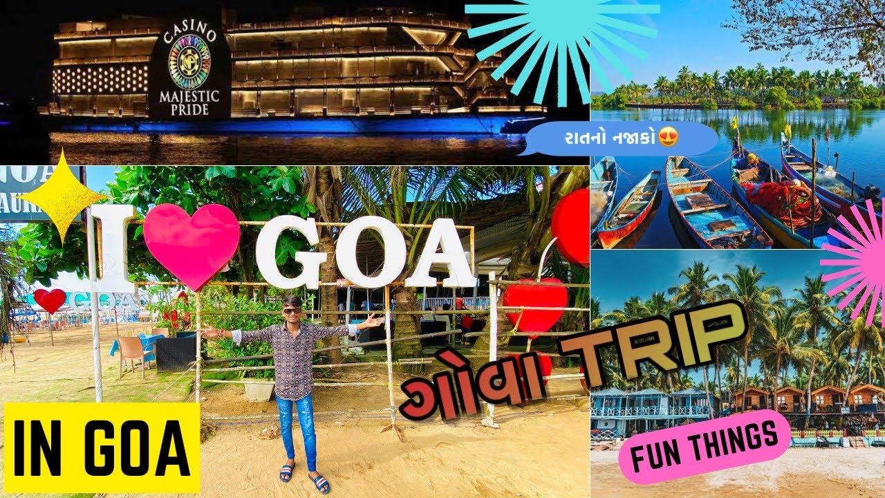 પહેલી વાર ગોવા ગયા 🌊🏖️ ગુજરાતી vlog || Firt Time In Goa || Goa Trip 🏖️🌴 ...