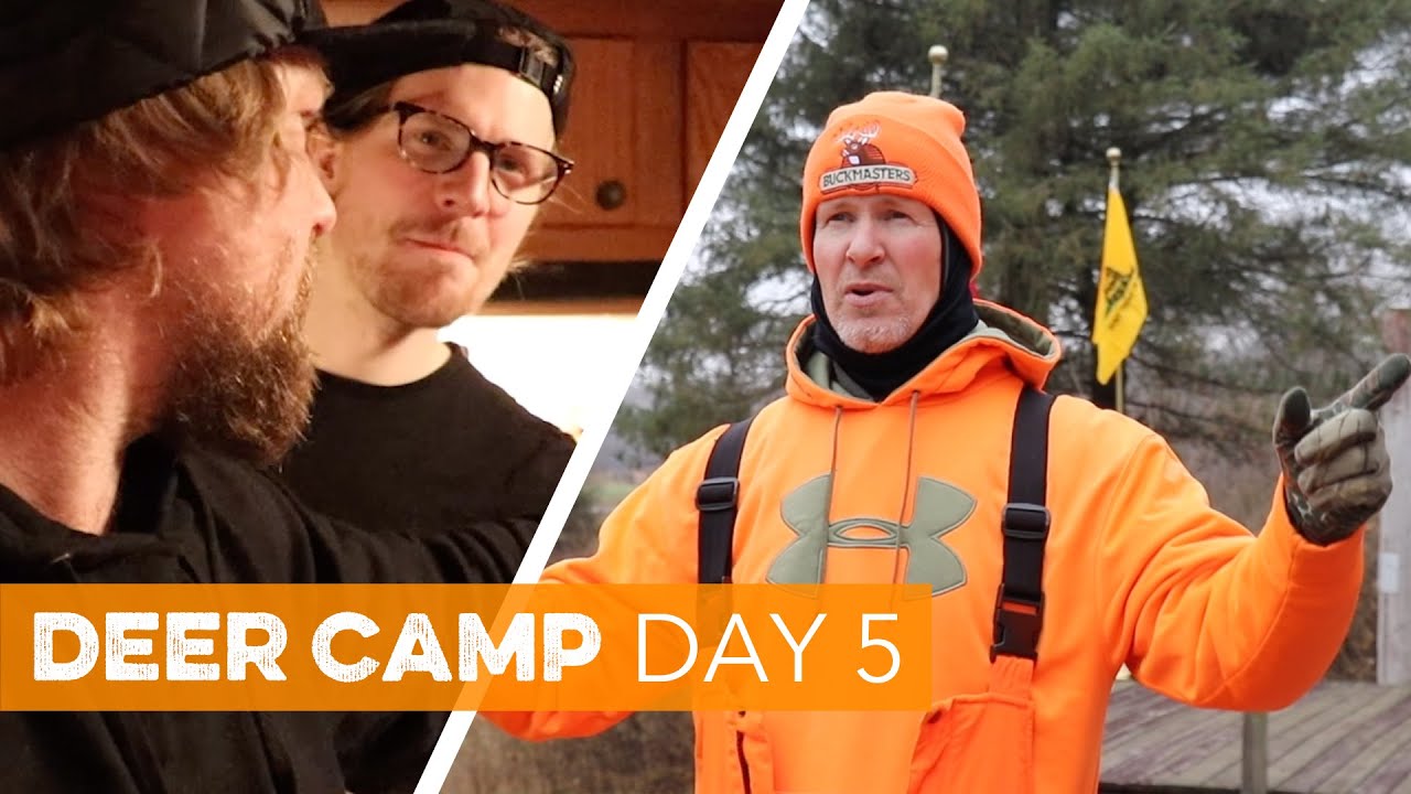WISCONSIN DEER GUN 2020 - Deer Camp Life - Day 5 - "BOLOGNESE SAUCE ...