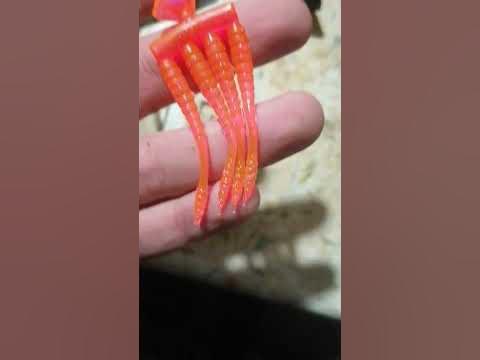 Реплика Tsunekichi Worm 50 mm. #fishing #рыбалка #силиконовыеприманки # ...