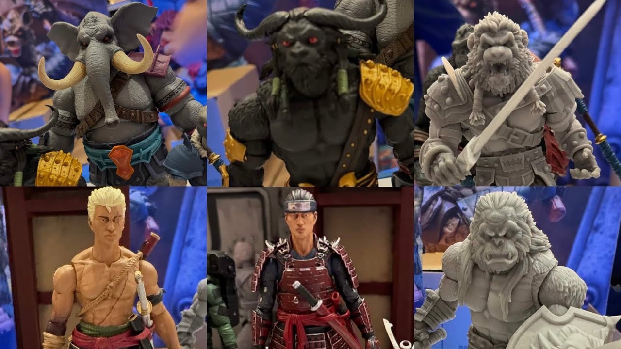 New Animal Warriors of the Kingdom action figures by Spero Toys on ...