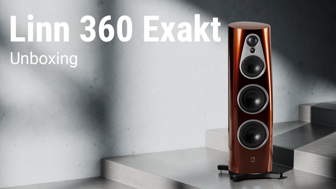Linn 360 Exakt Unboxing | High-End Aktivlautsprecher - YouTube