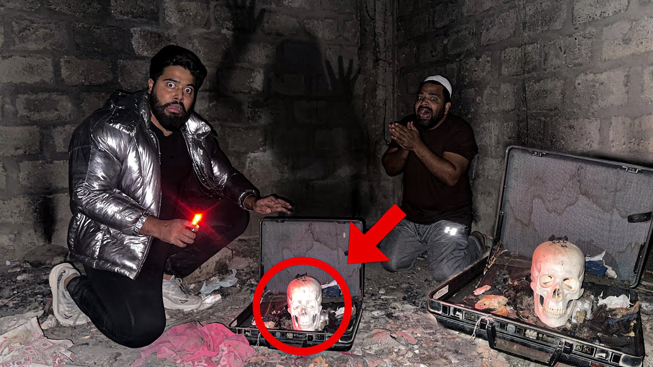 FOUND HUMAN FACE 💀FROM HUNTED ABONDED PLACE 😱 | SYED FAHAD - YouTube