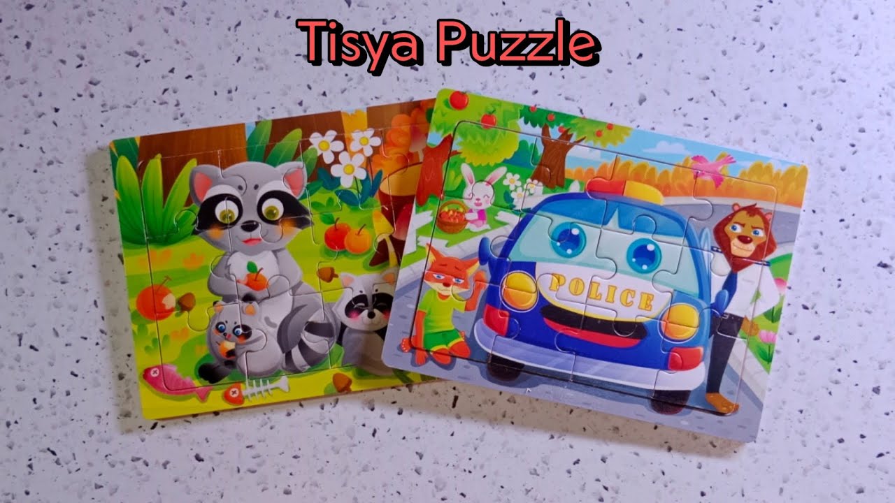 Menyelesaikan Puzzle Mobil Polisi dan Rubah | Bersama @TisyaPuzzle ...